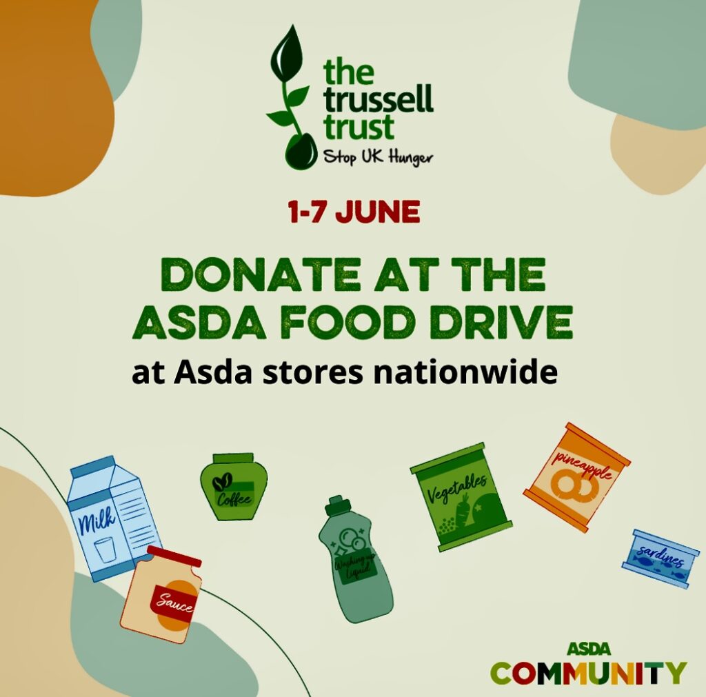 Asda Food Drive takes place between 1st and 7th June 2023 | Clacton ...